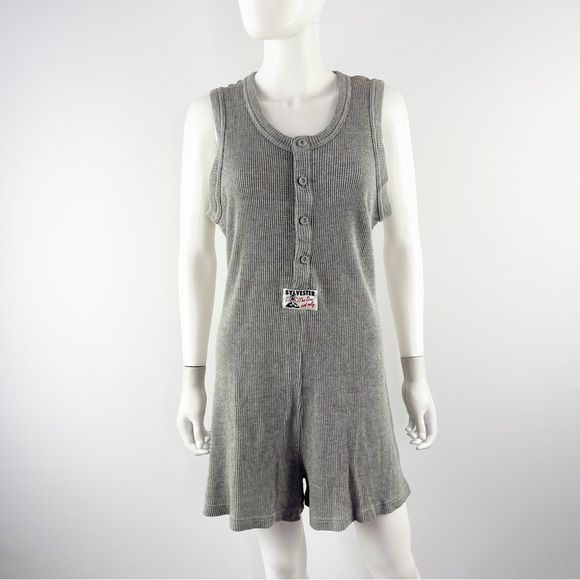 Warner Bros. | Pants & Jumpsuits | Vintage 996 Warner Bros Gray Rib ...